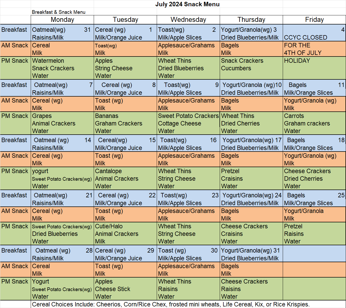 Parents - Creative Center for Young Children
